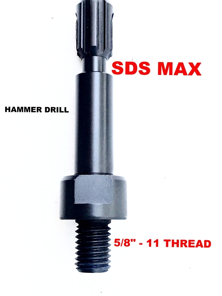 SDS MAX hammer drill dry core bit set 2'', 2.5'', 3'' with adapter | eBay
