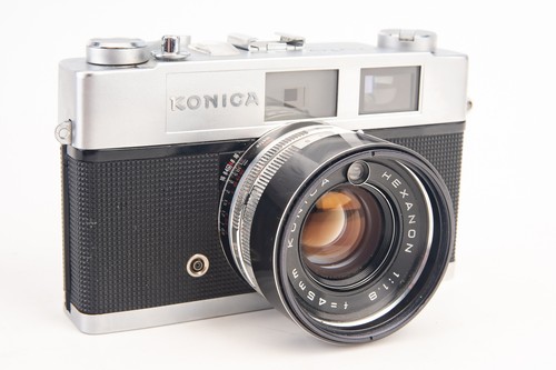 Konica Auto S2 35mm Film Rangefinder Camera with Hexanon 45mm f/1.8 AS ...