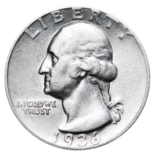 1936-D Washington Quarter Better Grade Complete Your Album! SILVER! | eBay