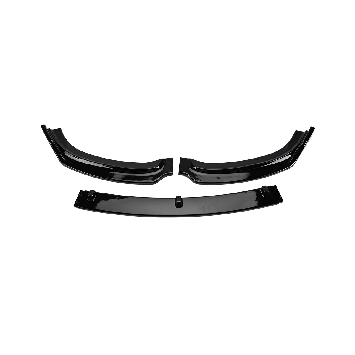 Glossy Black Front Splitter Spoiler Lip Kit For BMW 3 Series F30 F35 ...