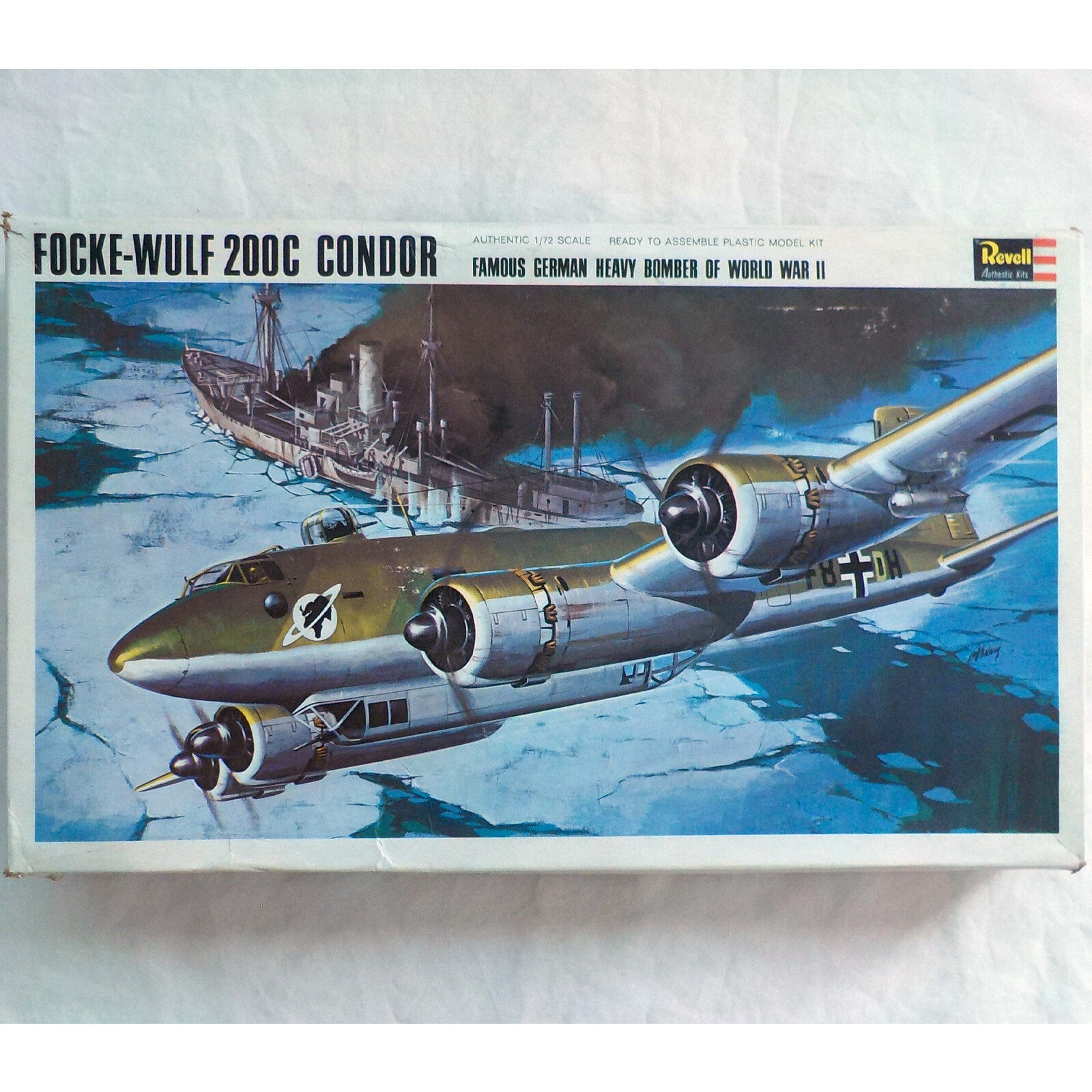 Revell Focke-Wulf 200C Condor 1/72 H-204 Model Kit 1971 | eBay