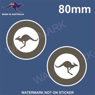 RAAF STICKER AIR FORCE LOW VISIBILITY LOGO PAIR | eBay
