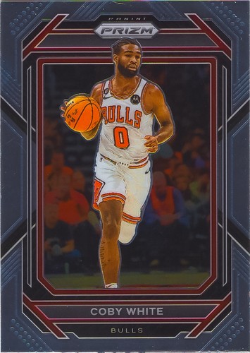 Coby White 2022-23 Panini Prizm Basketball Chrome Base Card #71 Chicago ...