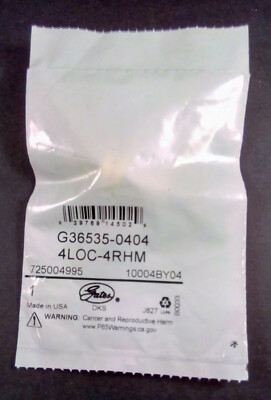 GATES G36535-0404 HOSE FITTING 4LOC-4RHM | eBay