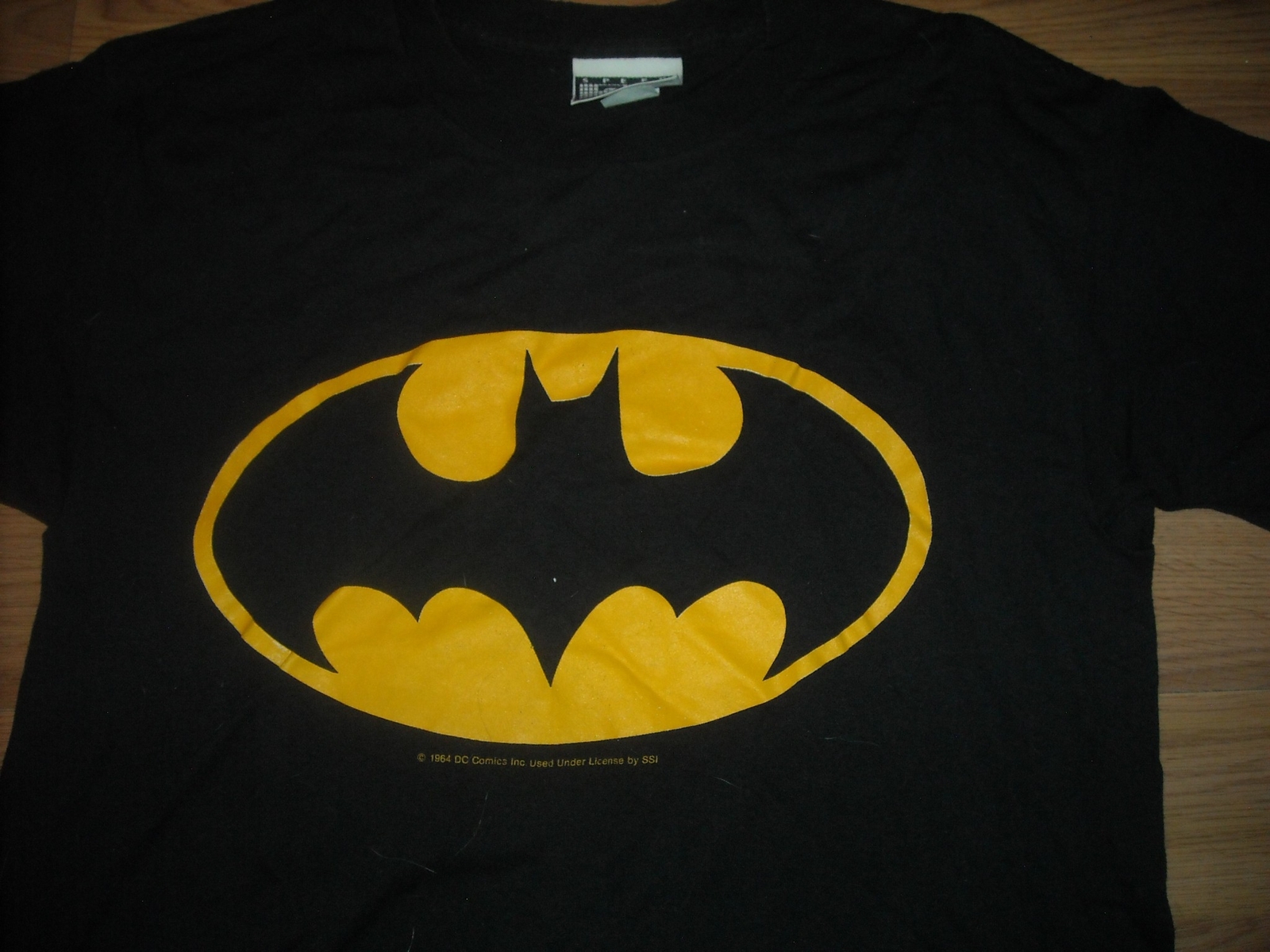 VTG 80S LARGE 1964 COPYRIGHT BATMAN LOGO EMBLEM BAT M… - Gem