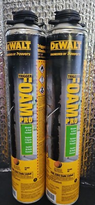 DEWALT TRIGGER FOAM PRO ~ 29fl.oz. ~ LOT OF 2 | eBay