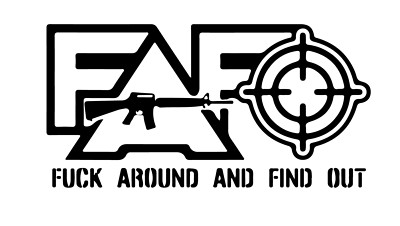 Vinyl Decal Car Truck Stanley Cup Sticker FAFO - F*ck Around And Find ...