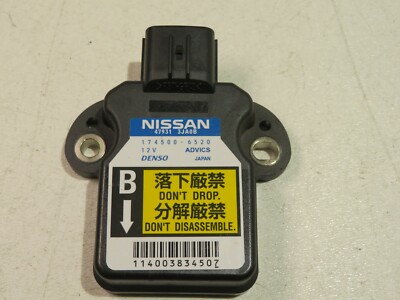 2014-2017 INFINITI QX80 Z62 RWD YAW RATE TURN SPEED CONTROL SENSOR ...