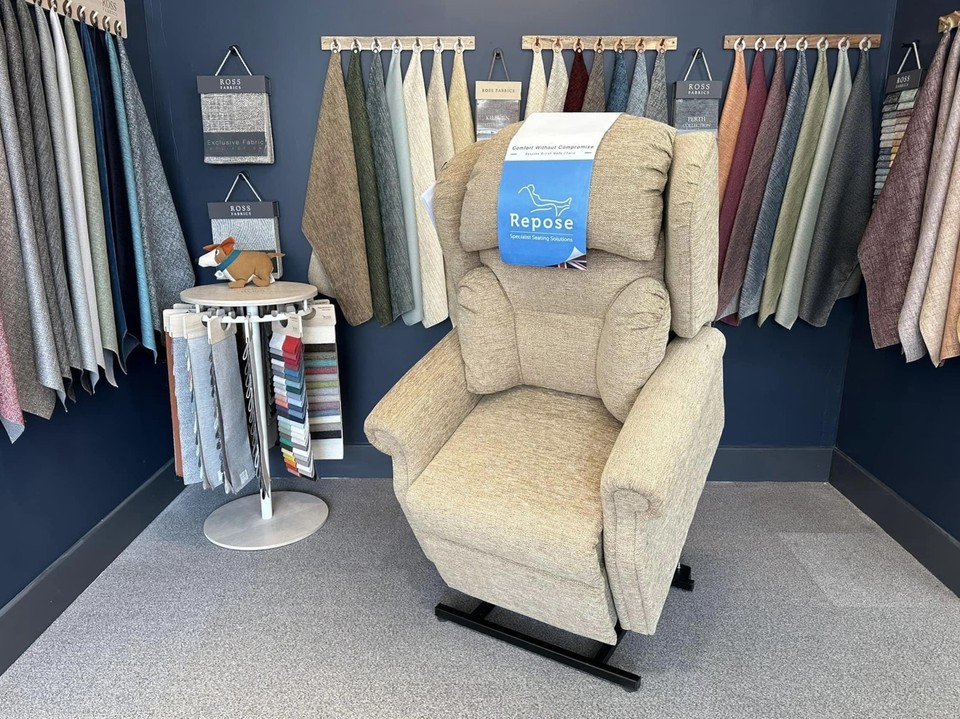Reconditioned HSL & Sherborne Riser Recliner Chairs & Brand New ...