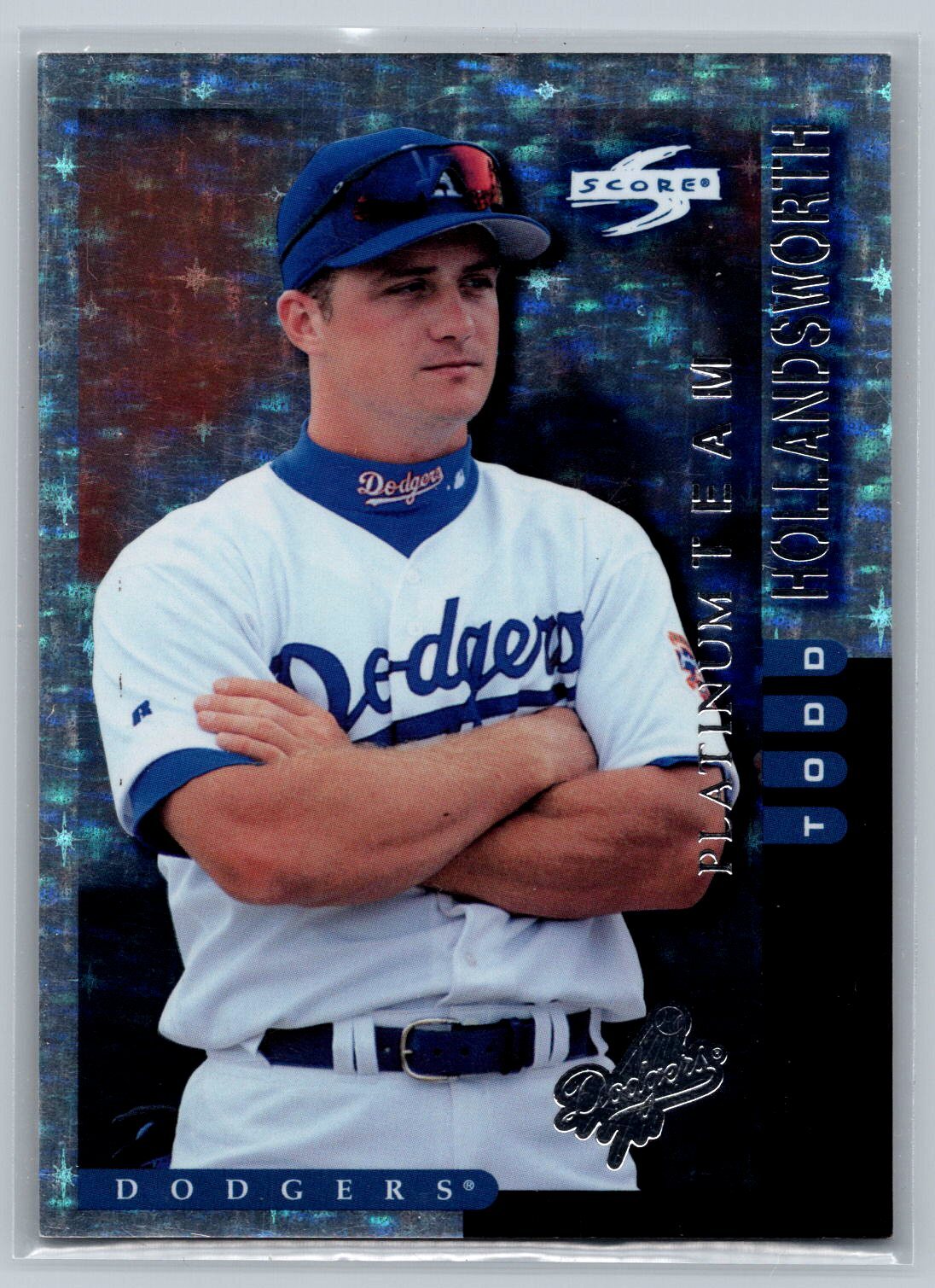 1998 Score Los Angeles Dodgers #6 Todd Hollandsworth Platinum NrMt-Mint ...