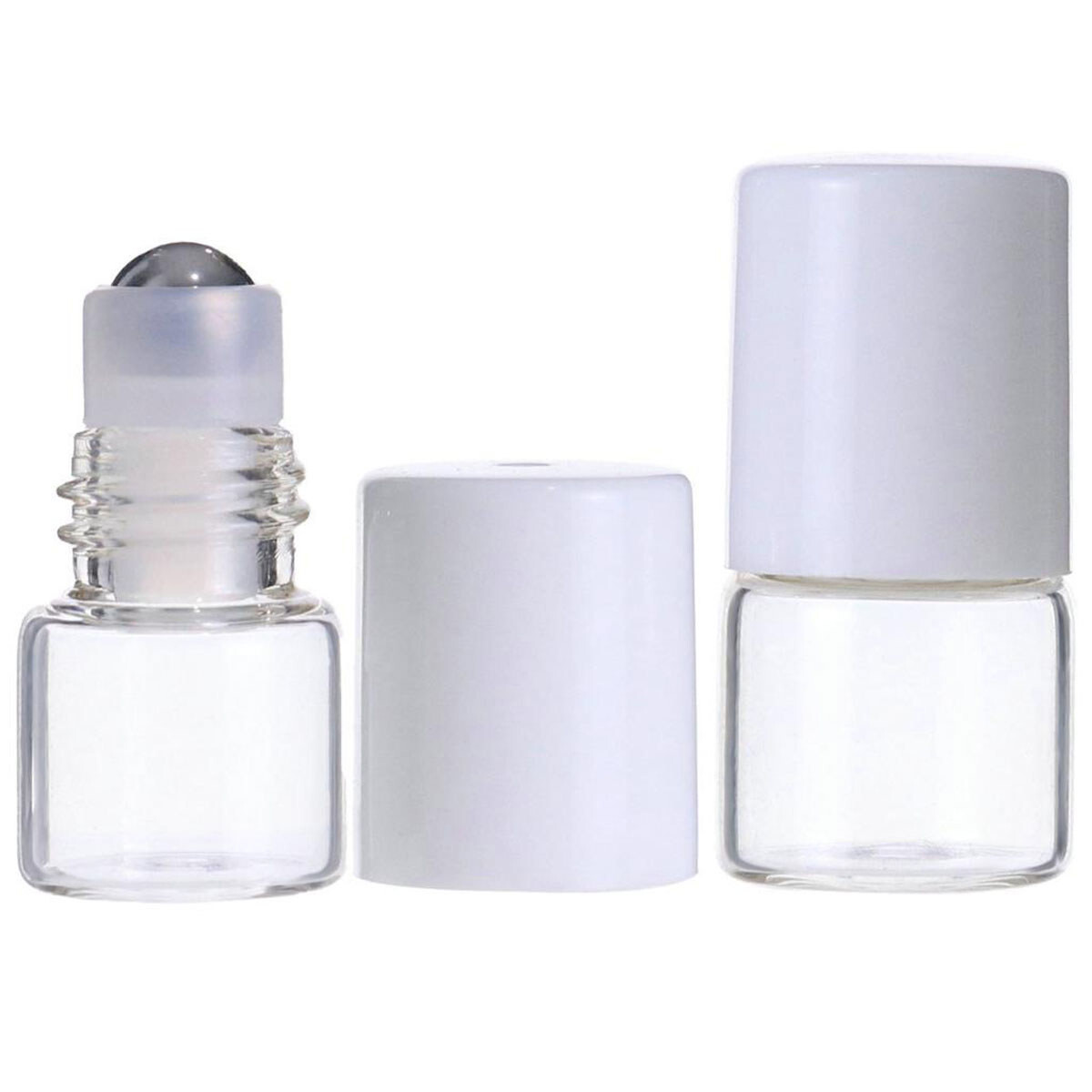 10X 1ml-10ml Roller Essential Oils Glass Roll On Bottles Rollerball ...