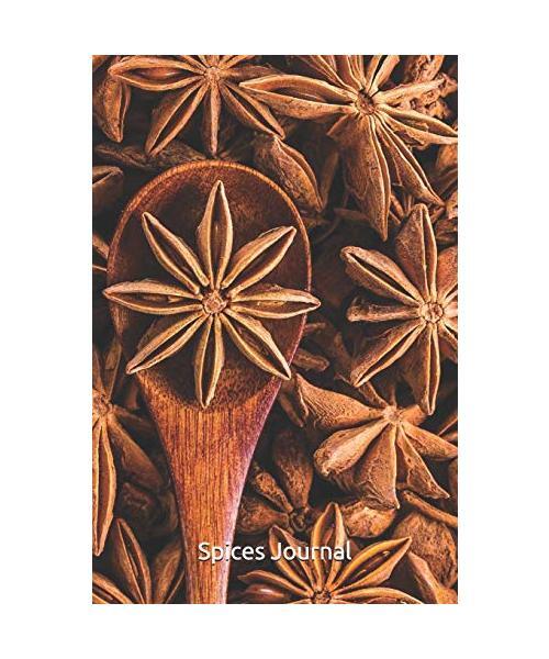 Spices Journal: Notebook, Diary, 6"x9" Blank Lined Pages, 121 Pages ...