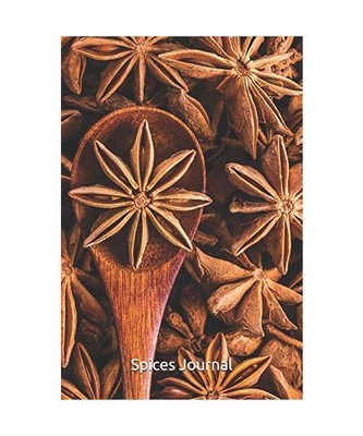 Spices Journal: Notebook, Diary, 6"x9" Blank Lined Pages, 121 Pages ...
