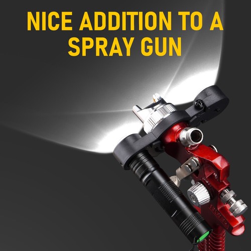 Spray Gun LED Light Adjustable Universal For All Spray Guns Night ...