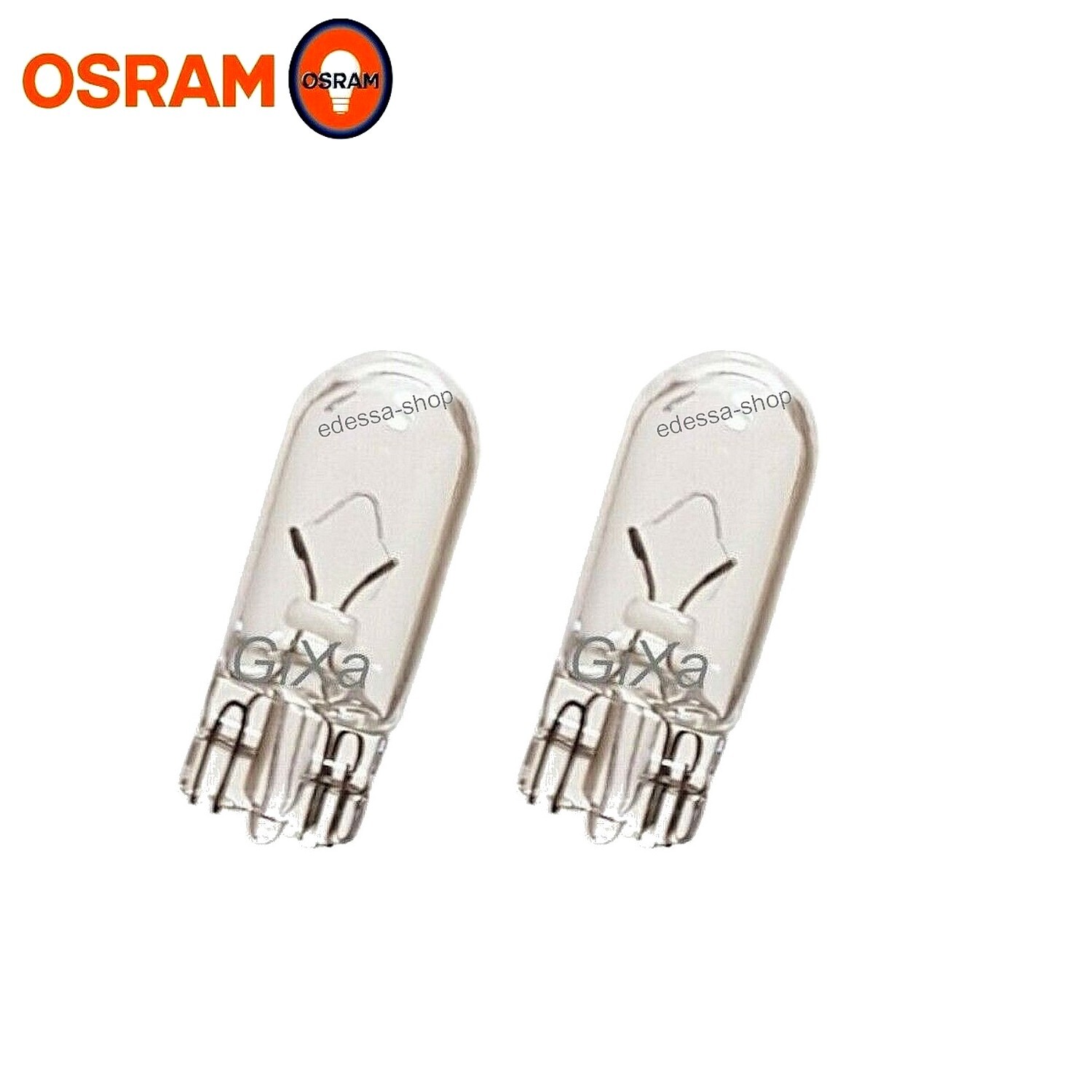 1-10 OSRAM W5W T10 12V 5W Standlicht Kennzeichen Lampen Innen-Raum ...