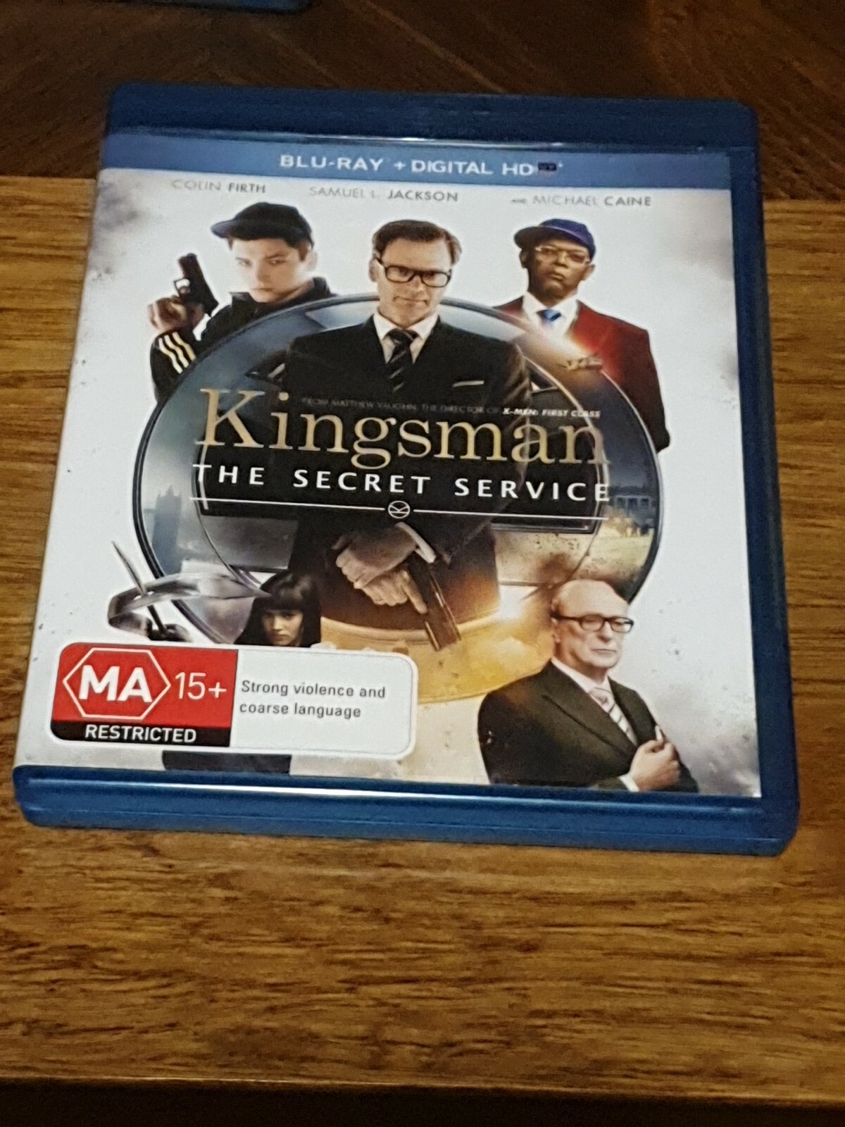 Kingsman The Secret Service Blu Ray VGC Rated MA15+ Movie 🍿 Region B ...