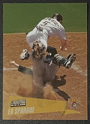 2000 Stadium Club One of a Kind #180 ED SPRAGUE Pittsburgh Pirates /150 ...
