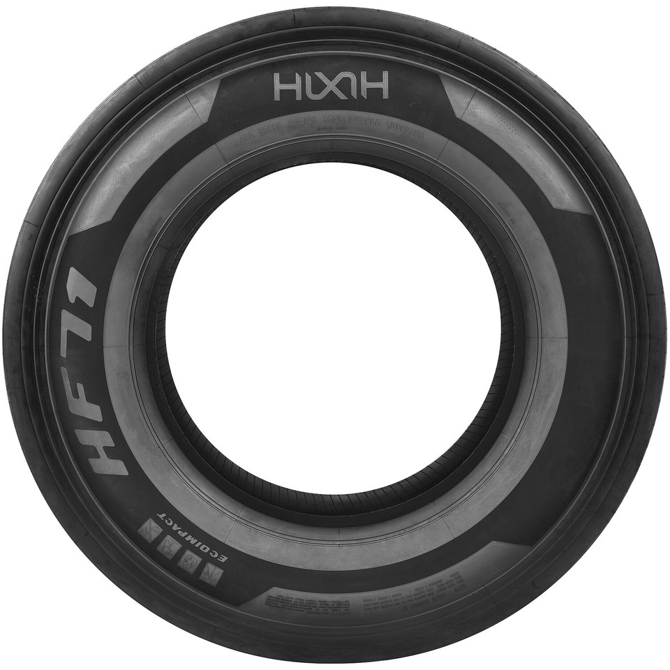 4 Tires Hixih Tire HF71 All Steel 11R22.5 Load H 16 Ply Steer ...