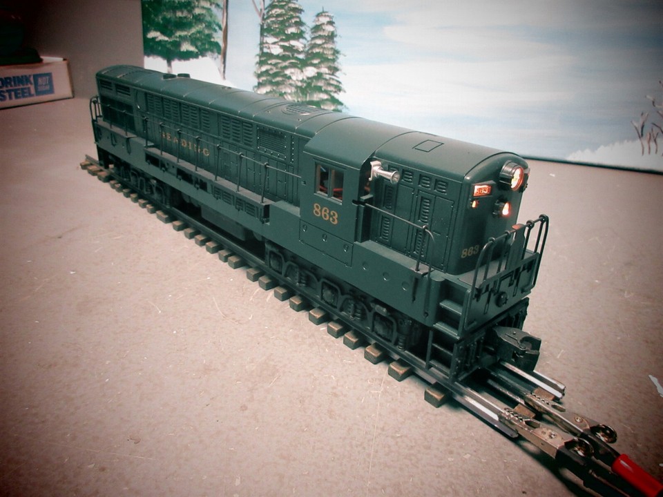 Lionel O Gauge 6-18309 Reading Fairbanks Morse Trainmaster Diesel #863 ...