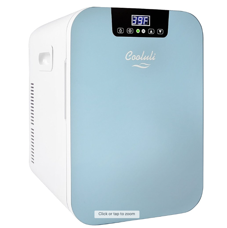 Cooluli Concord 0.7 Cu. Ft. Mini Fridge Blue C20LDXAB | eBay