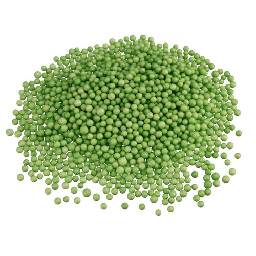 1 Pack 0.1-in Foam Beads Ball Polystyrene Round Foam Ball Green for DIY ...