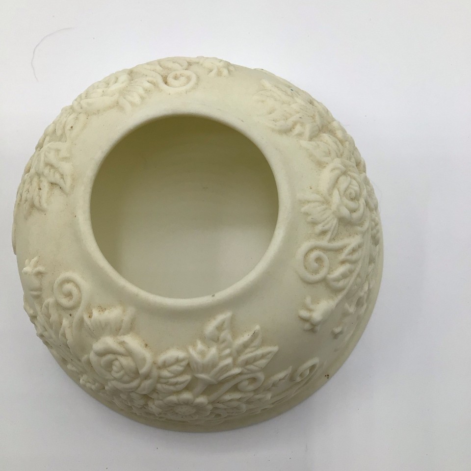 Yankee Candle Ivory Bisque Rose Pattern Fairy Light | eBay