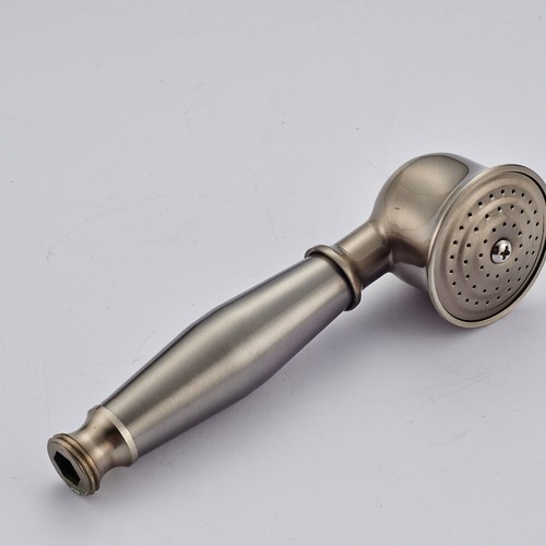 Brushed Nickel Telephone Style Bathroom Hand Held Shower Head | eBay
