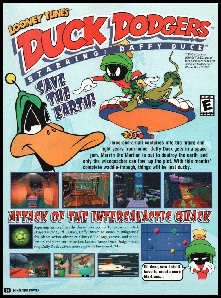 Space Looney Tunes Duck Name