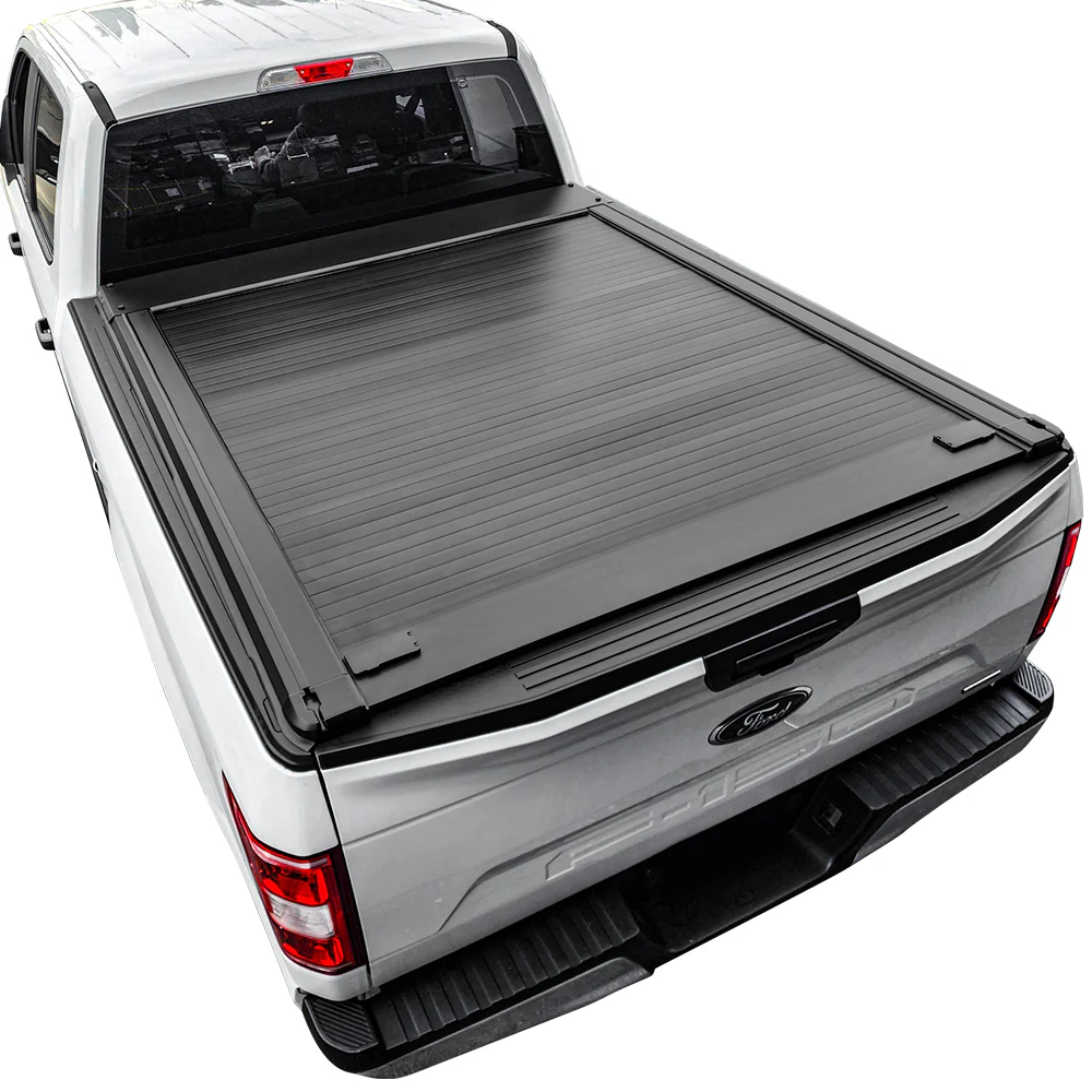 MR Retractable Hard Tonneau Cover +Rack Fit 2010-2026 F-150 6.5ft Long ...