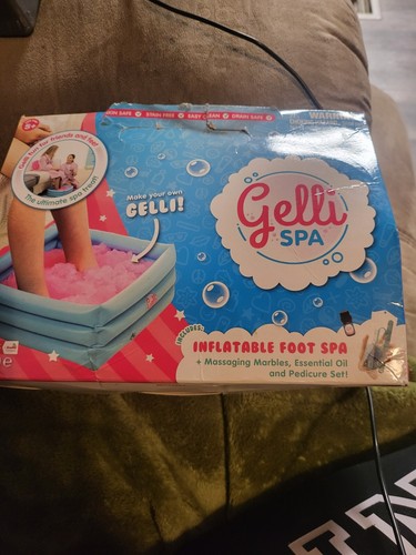 Zimpli Kids Gelli Spa Inflatable Foot Spa & Pedicure Playset | eBay