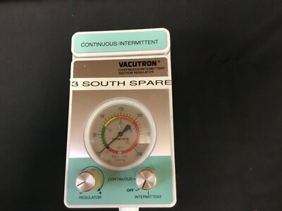 VACUTRON CONTINUOUS / INTERMITTENT SUCTION REGULATOR ! (209889) | eBay