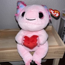 Locky the Axolotl - Beanie Bellies - Beaniepedia