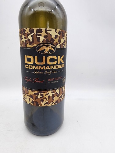 Duck Commander Wine Bottle Triple Threat Red Blend | eBay