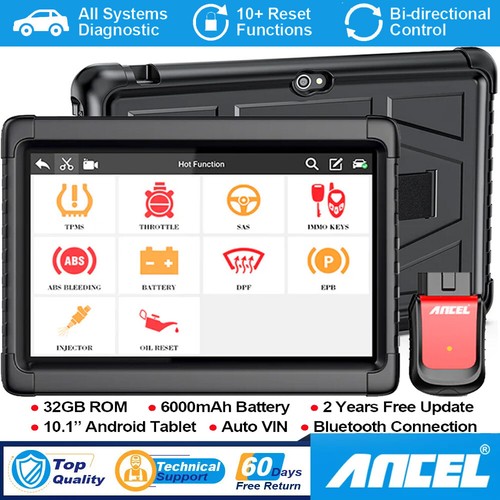 ANCEL X6 OBD2 Automotive Diagnostic Scanner Professional All System ...