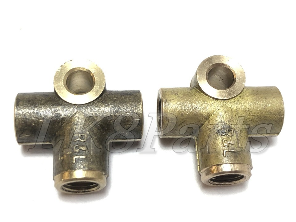 Land Rover Series Defender Discovery NRC4251 Rear Brake Pipe T Piece ...