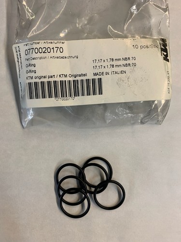 NEW KTM O-RING OEM 0770020170 | eBay