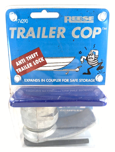 Reese Trailer Cop Hitch Lock Anti Theft Trailer Lock Fits 1-7/8" & 2 ...