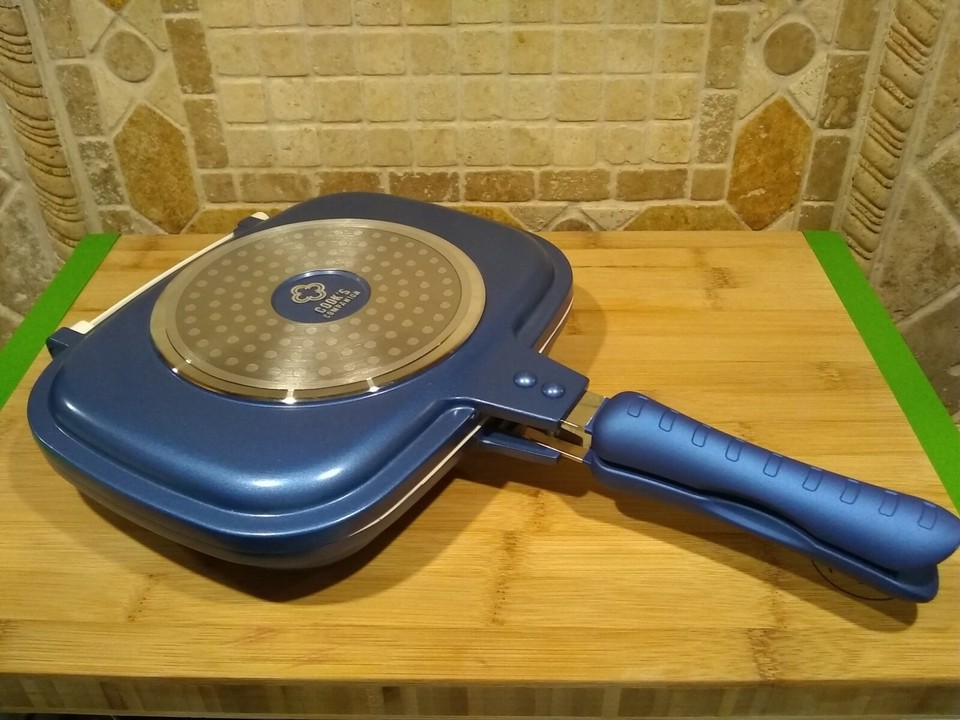 New Cook's Companion Flip Pan Low Pressure Cooking Induction Ceramic ...