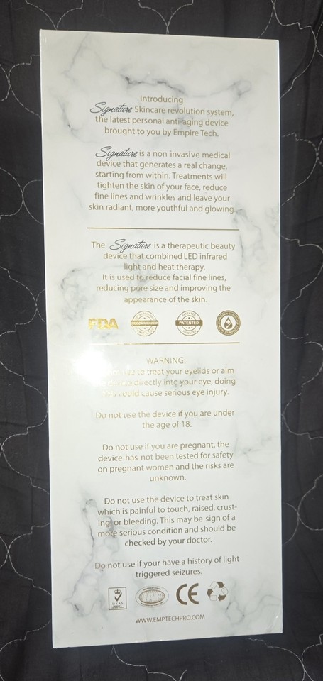 Empire Tech MARVELOUS Signature Skincare Revolution System New Sealed ...