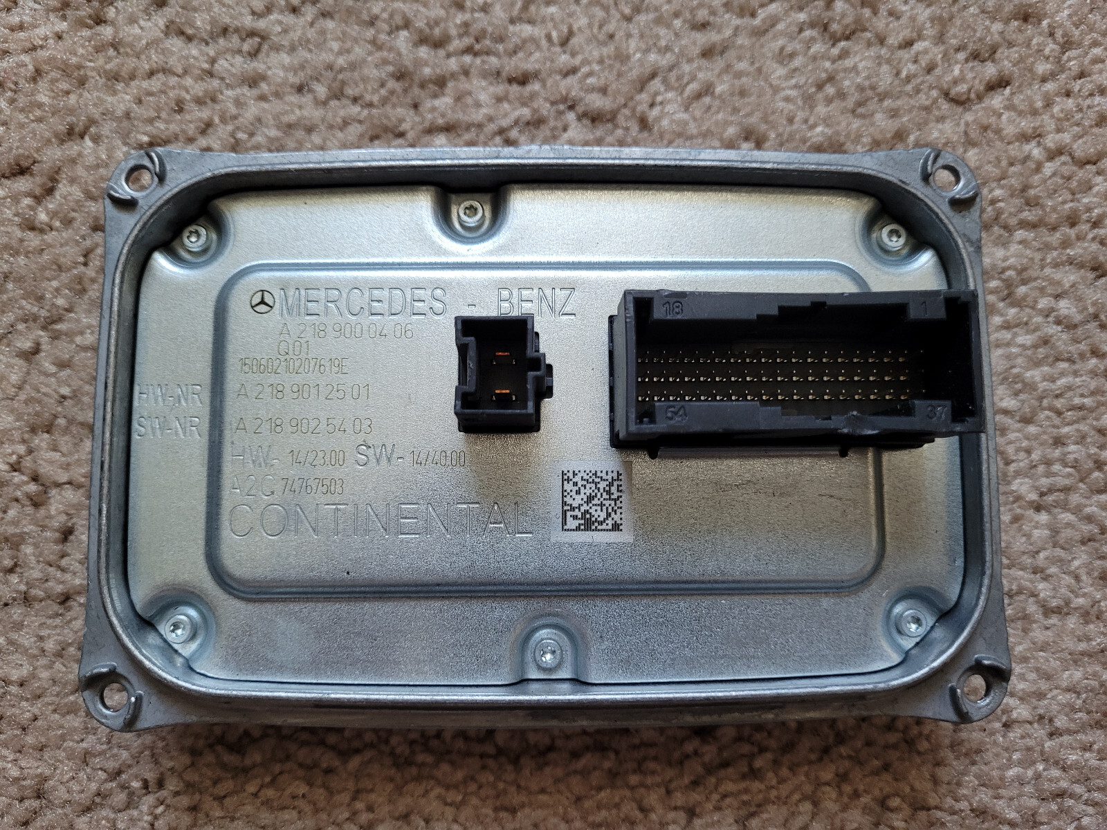 OEM LED Headlight Control Module Unit A2189025403 for MERCEDES BENZ ...