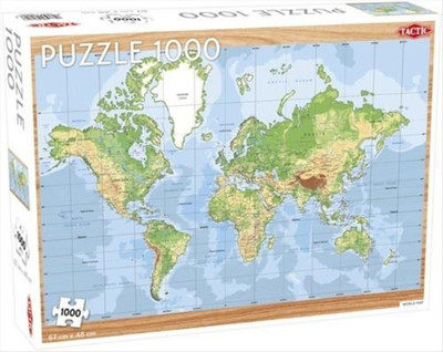 Puzzle 1000 World Map | eBay