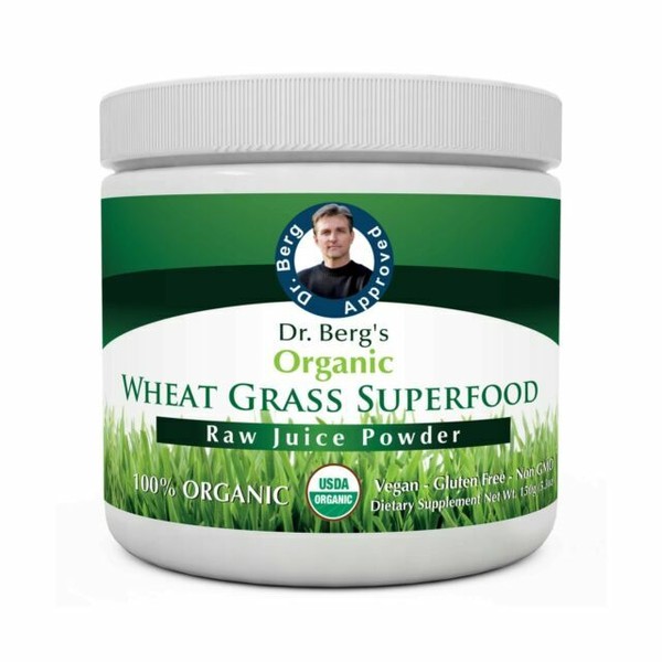 Dr. Berg Raw Wheat Grass Juice Powder - 5.3oz for sale online | eBay
