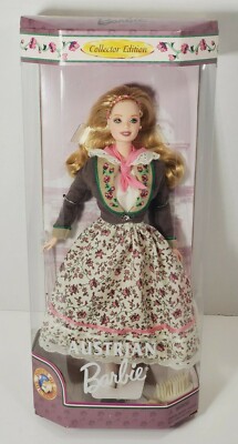 NEW 1998 Austrian Barbie Doll Collector Edition Dolls of the World ...