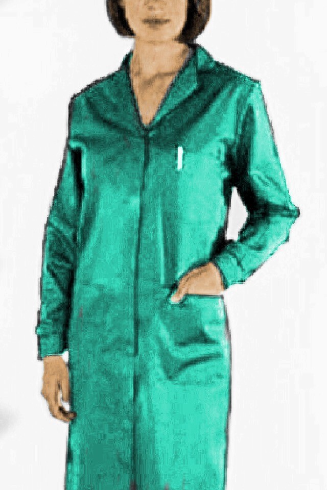 LADIES LAB / TRADE COAT / OVERALL - STUD CUFFS - wc20 | eBay