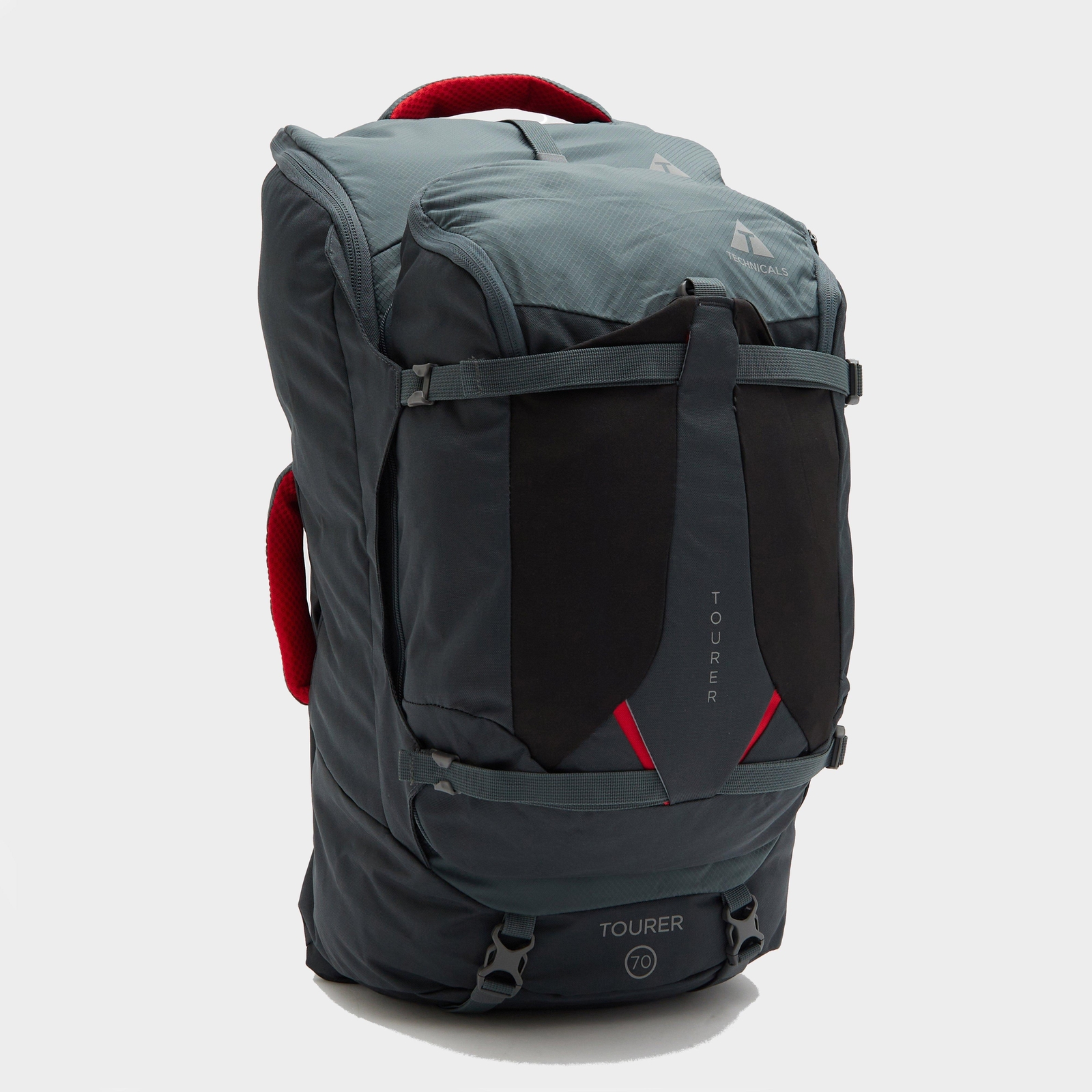 Technicals Tourer 70 Backpack, Small Detachable Bag, Travel Essentials ...