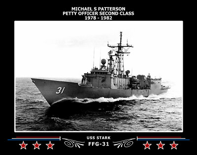 Navy Emporium USS Stark FFG-31 Canvas Photo Print 137FFG31 | eBay