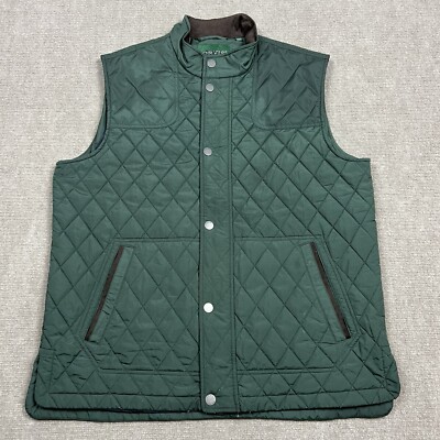 Orvis RT7 Vest Diamond Quilted Mens Large Full Zip Hunting Outdoors ...