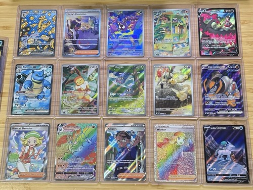 Lot Of 15 Pokemon Cards - SIR/IRs - Prismatic Evolutions, Temporal ...