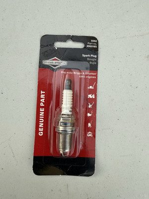 Briggs & Stratton Spark Plug 5092 • 496018S RC12YC RC14YC Lawnmower - 1 ...