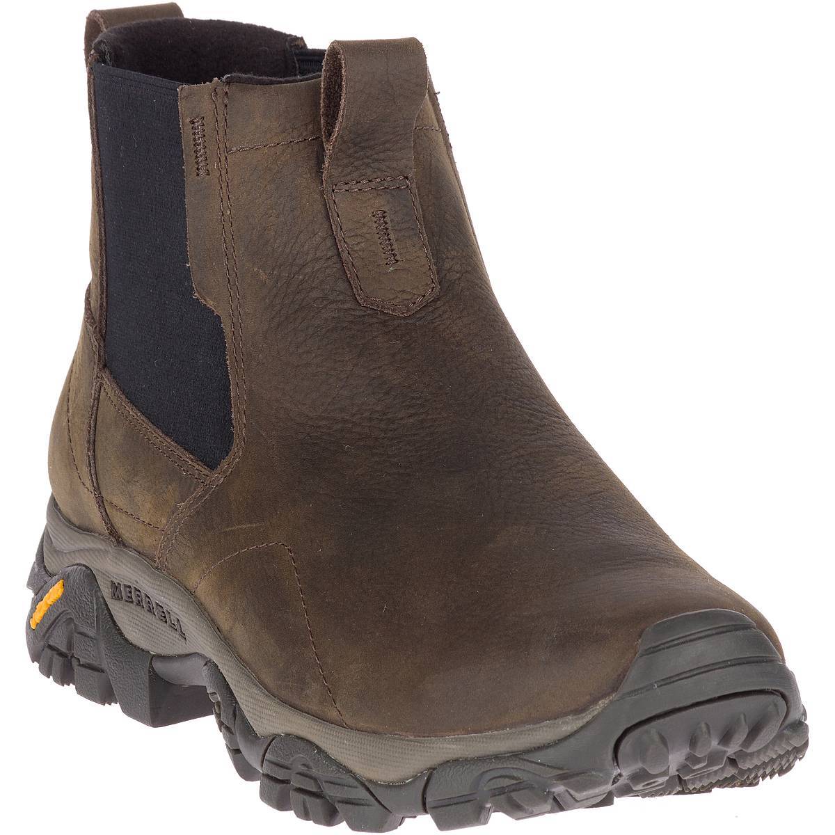 NEW Merrell J88453 MOAB ADVENTURE CHELSEA PLR WP Brown Waterproof Boots ...